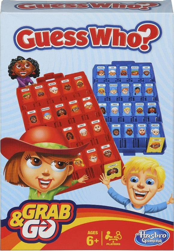 Guess Who? Grab and Go Game - BoardGamer.ie | Board Games Ireland