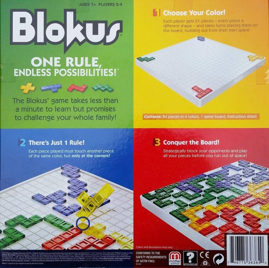 Blokus Board Game - BoardGamer.ie | Board Games Ireland