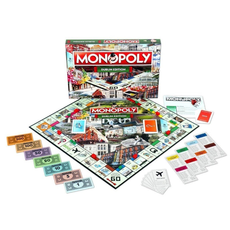 Monopoly: Dublin Edition Board Game - BoardGamer.ie | Board Games Ireland
