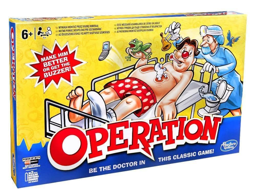 Classic Operation Board Game - BoardGamer.ie | Board Games Ireland