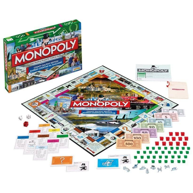 Monopoly: Galway Edition - BoardGamer.ie | Board Games Ireland
