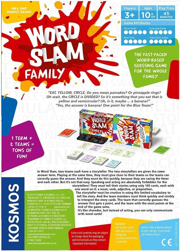Word Slam: Family Card Game - BoardGamer.ie| Board Games Ireland