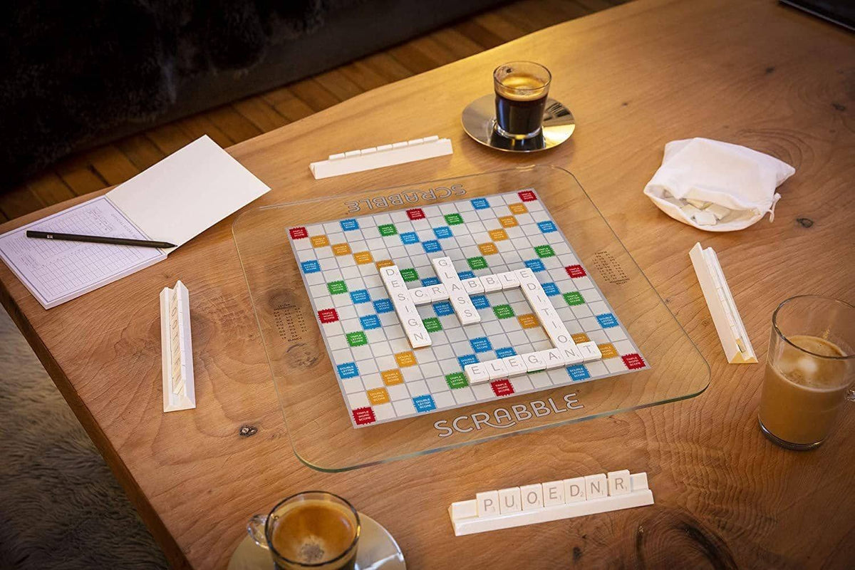 Scrabble: The Glass Edition - BoardGamer.ie | Board Games Ireland