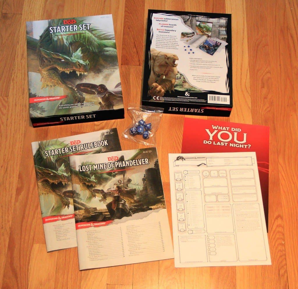 Dungeons & Dragons RPG Starter Set 5th edition - BoardGamer.ie | Board ...