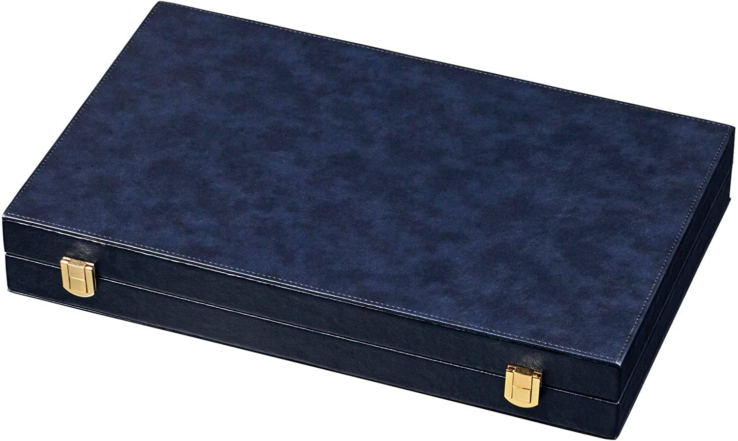Leatherette Backgammon Set (Medium, Blue) - BoardGamer.ie | Backgammon ...