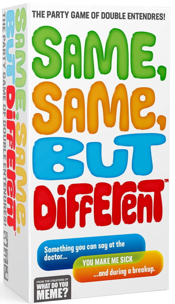 Same, Same, But Different Party Game - BoardGamer.ie | Board Games Ireland